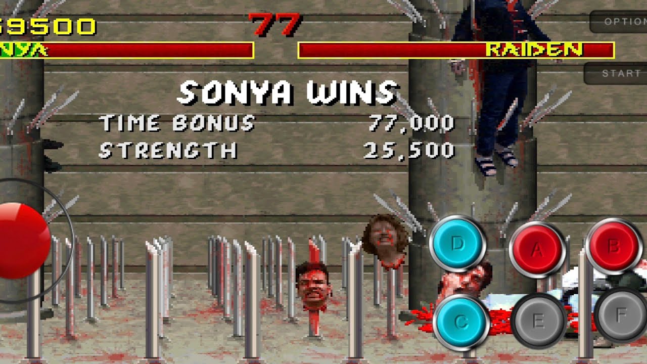 Mortal Kombat 1 Sonya Hack Mame4droid Current - YouTube