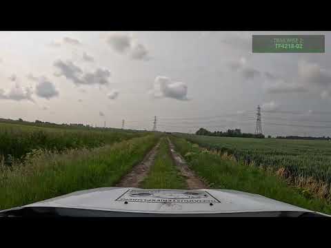 Green Lanes in a Dacia Duster - Summer Lesure Lane, Tydd St Mary, Lincolnshire