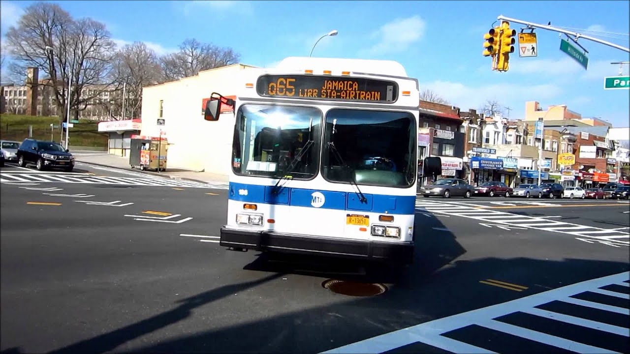 (MTA) Bus: 2011 New Flyer C40LF 186 on the Q65 - YouTube