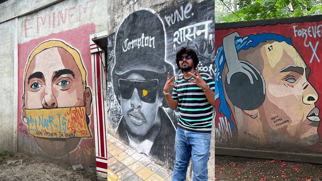 TOP 10 BEST GRAFFITI LOCATIONS IN PUNE - YouTube