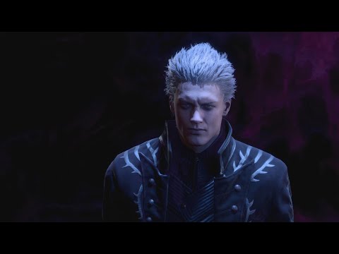 Vergil reborn cutscene shown from different angles - Free Cam video ...
