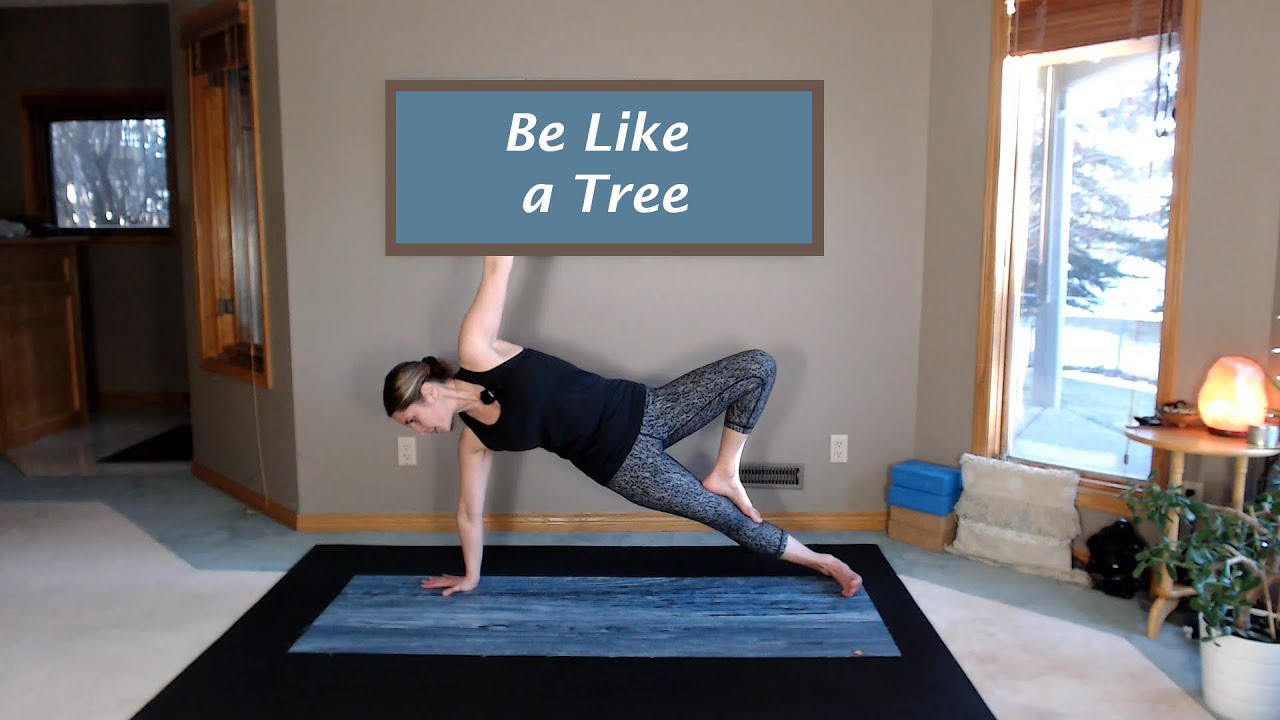 Be like a tree - LYT® style yoga flow - YouTube