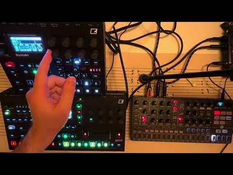 Jamming with Elektron Syntakt, Octatrack and Uno Synth Pro X - YouTube