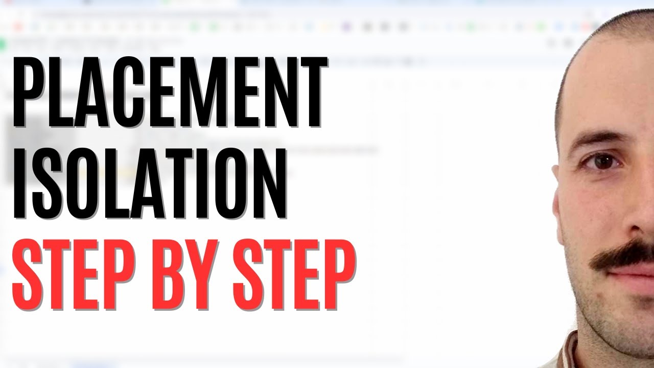 Amazon PPC Placement Isolation: Step-by-Step Technical Tutorial - YouTube