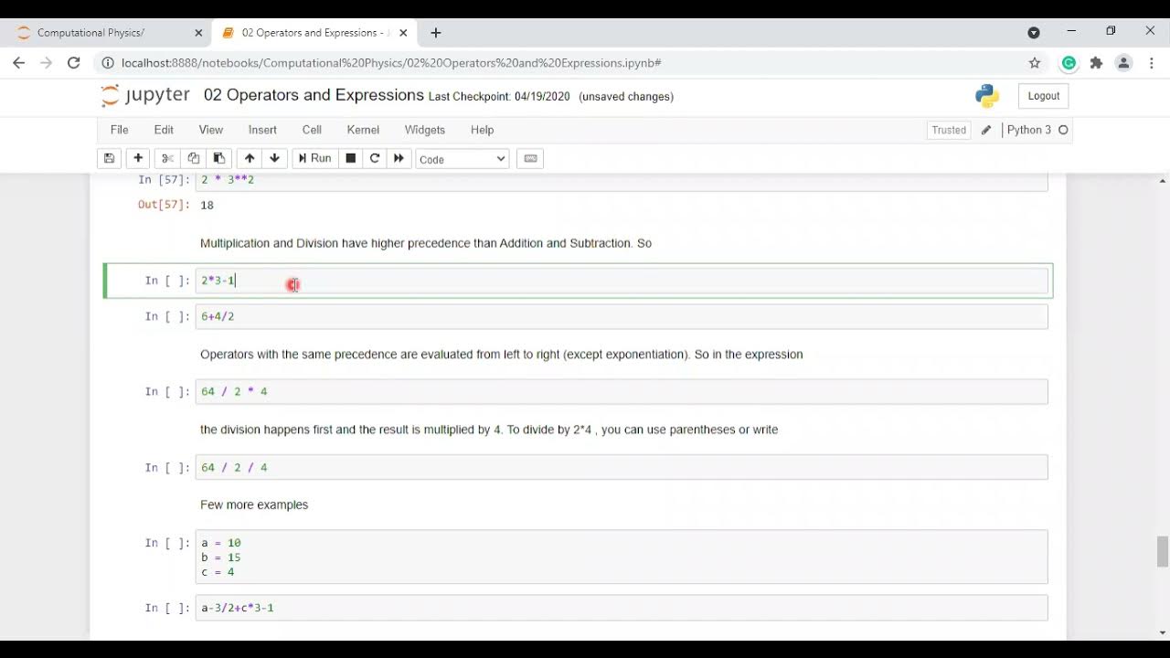 Computational Physics Lecture 6 Part 2 - YouTube