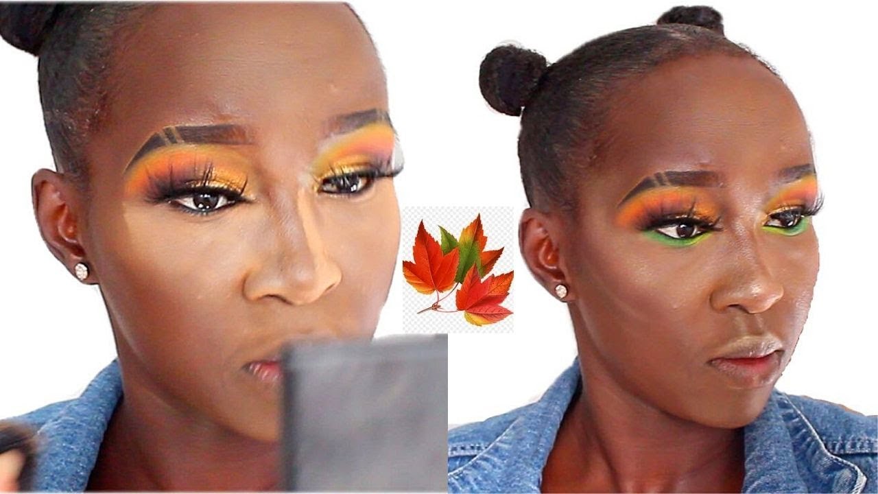 AUTUMN LEAVES INSPIRED MAKEUP TUTORIAL - YouTube