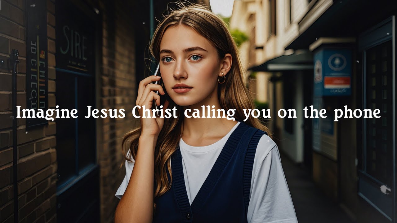 Imagine Jesus Christ calling you on the phone/ - YouTube