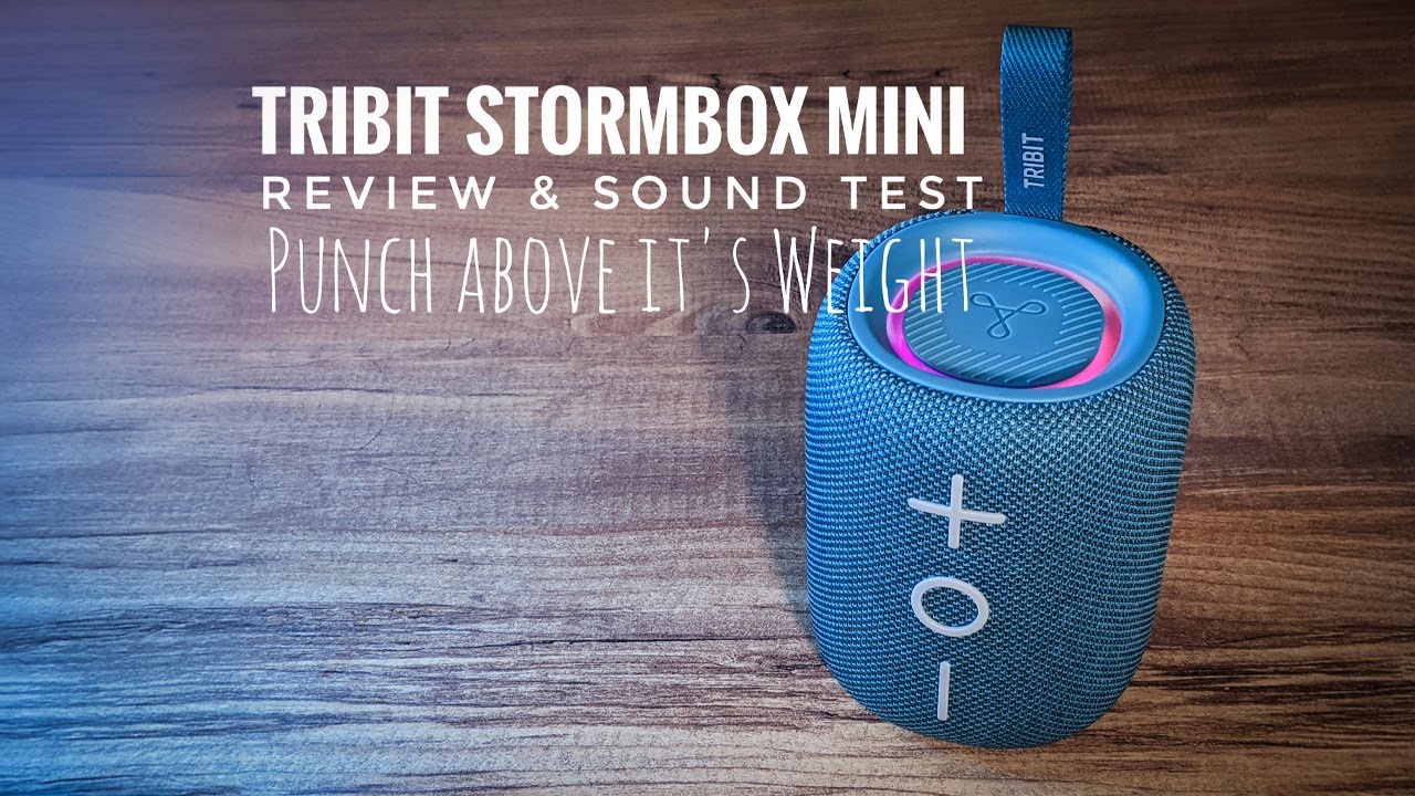 Tribit Stormbox Mini - Review and Sound test - YouTube