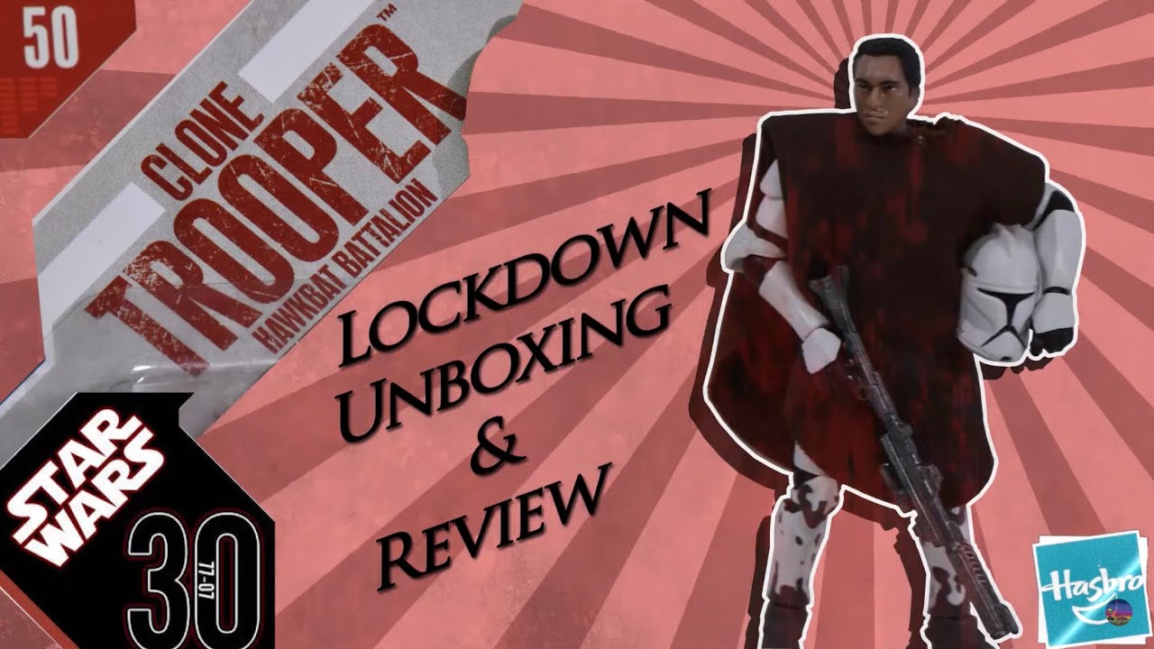 Star Wars 30th Anniversary Collection Hawkbat Battalion Clone Trooper ...