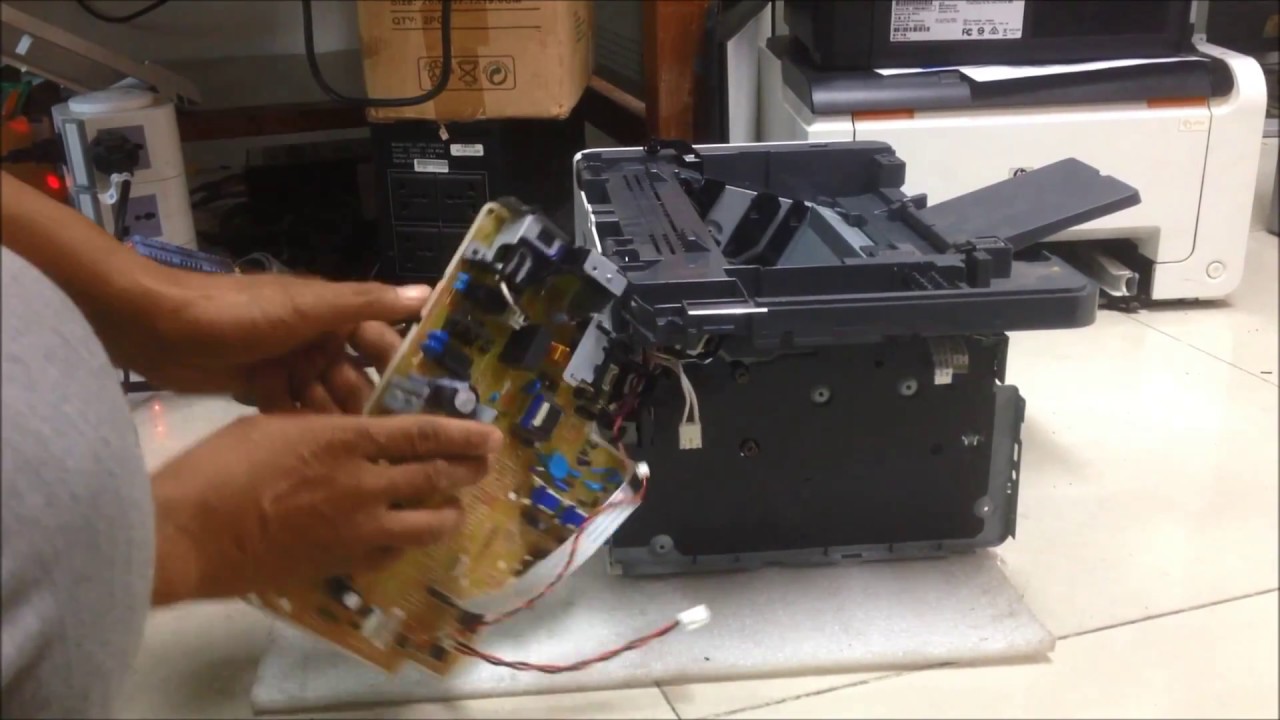 HP LaserJet Pro MFP M26 series no power repair - YouTube