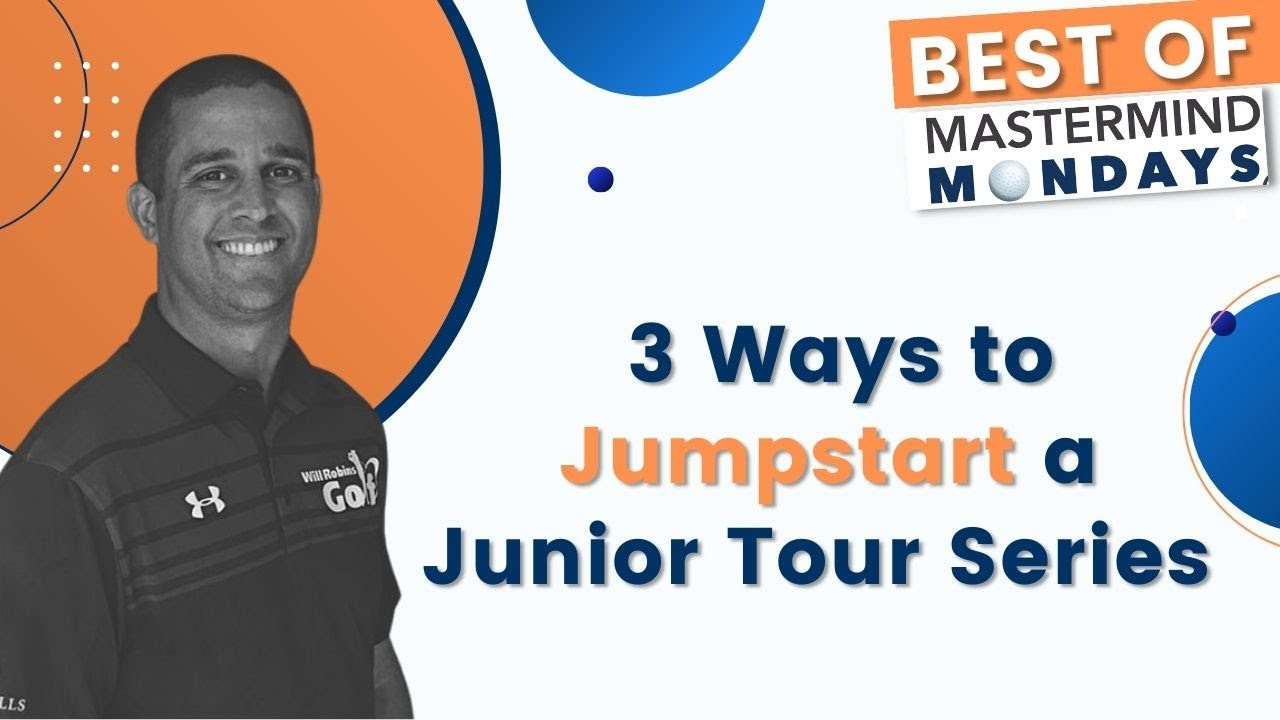 3 Ways to Jumpstart a Junior Tour Series - YouTube