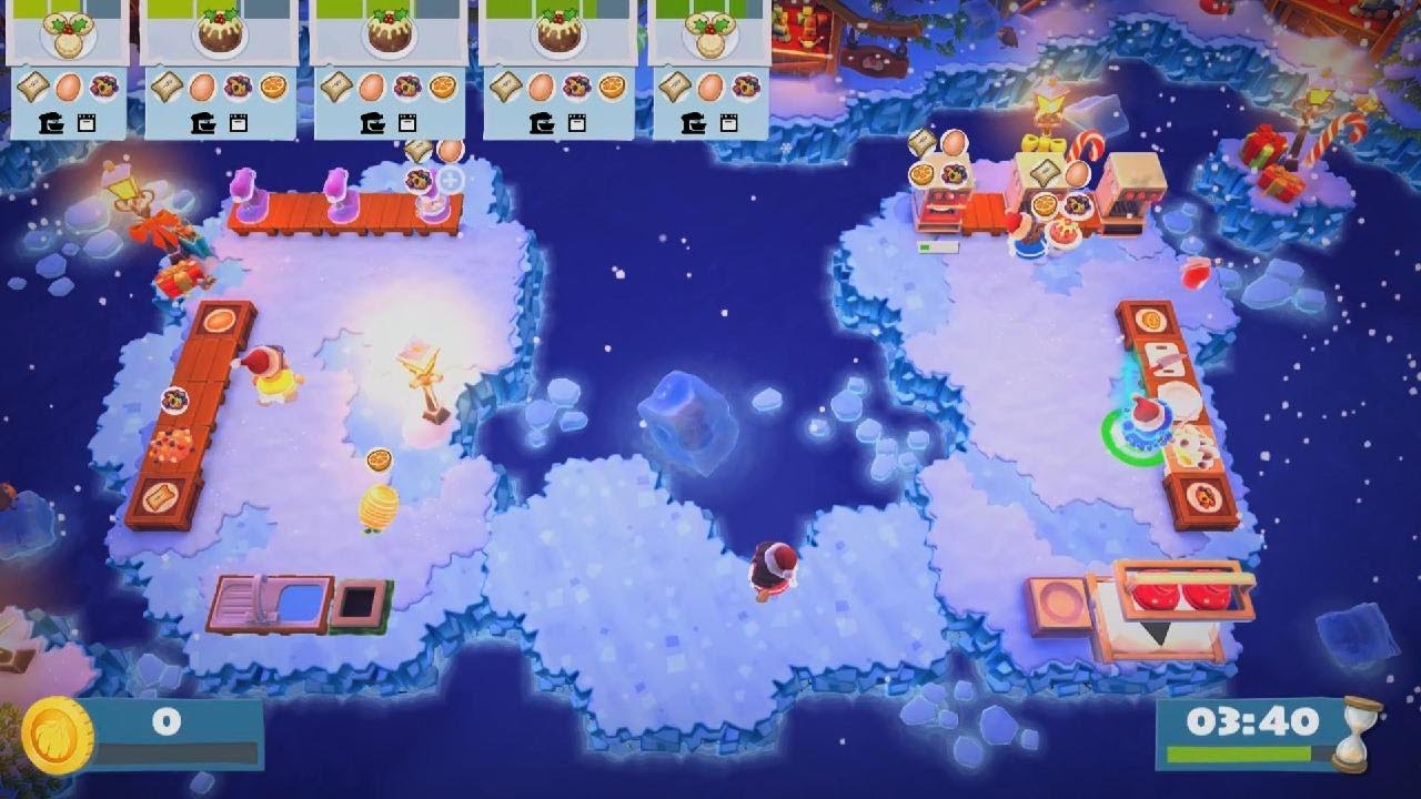 Overcooked 2 | Level 1-2 | Online | 4 Players - YouTube