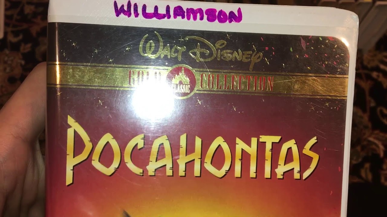 My Walt Disney Gold Classic Collection VHS Collection (2019 Edition ...