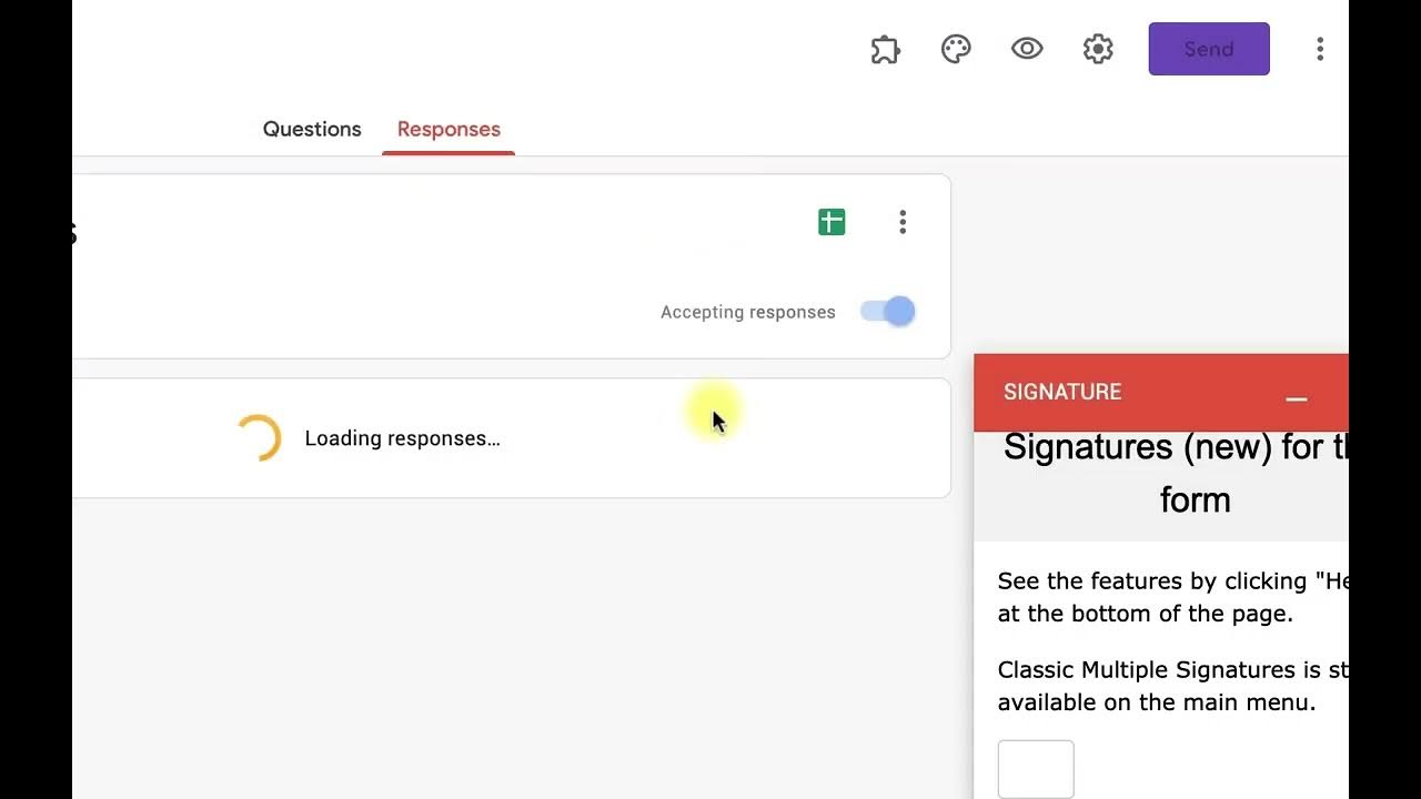 Seal It with Style: How to Add a Signature to Google Forms! - YouTube