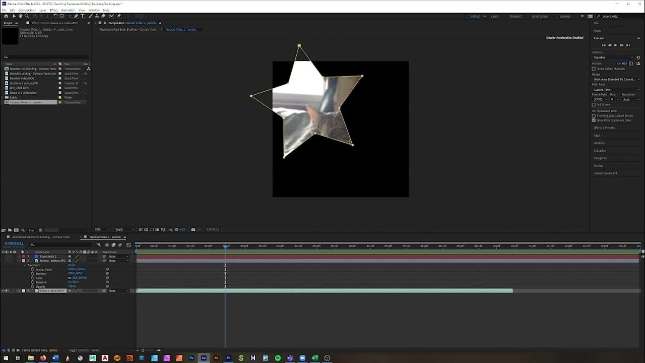 Simple After Effects Tracking - YouTube