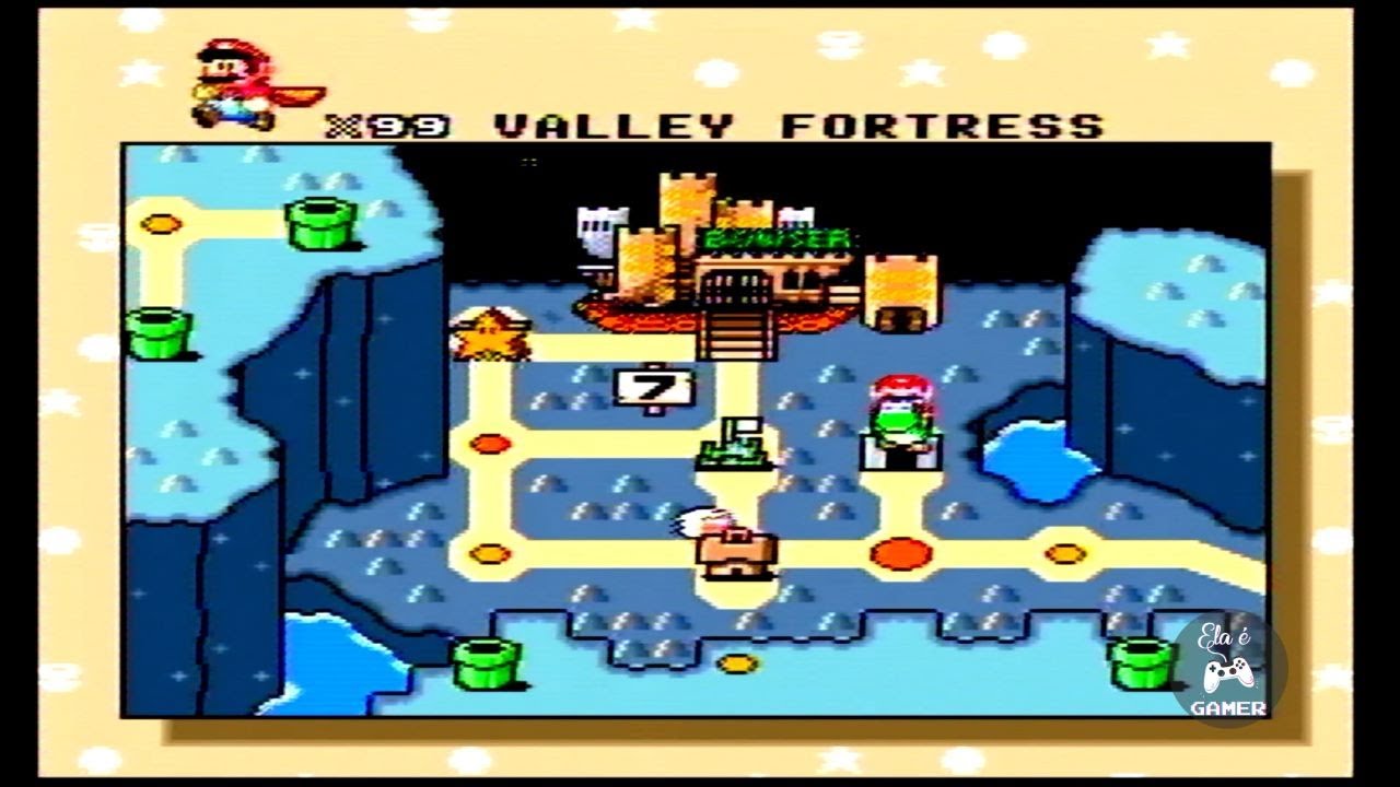 Super Mario World - Valley Fortress (SNES) - YouTube