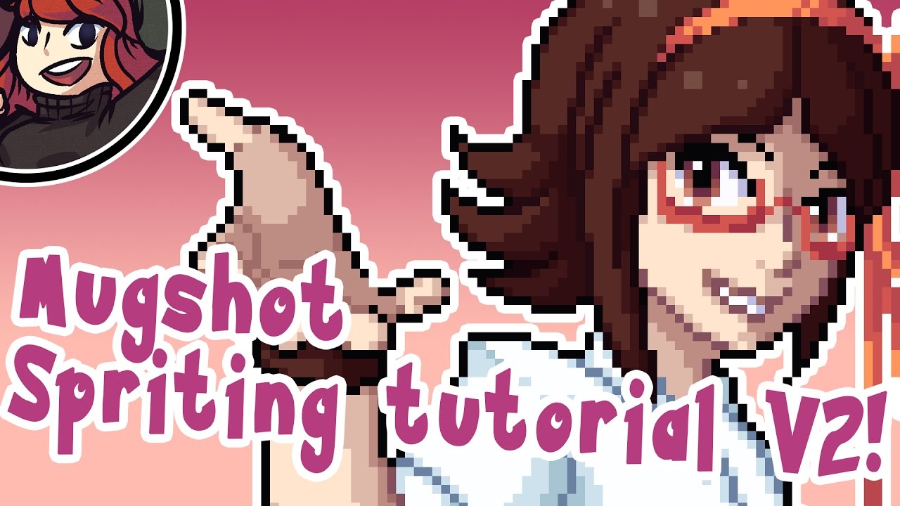 Pokémon spriting tutorial - Trainer mugshots! (V2) - YouTube