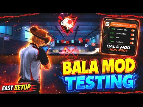 BALA MOD MENU। NON ROOT PANEL NEW। MAIN ID SAFE PANEL . BALA MOD DOWNLOADE. NEW UPDATE BALA MOD