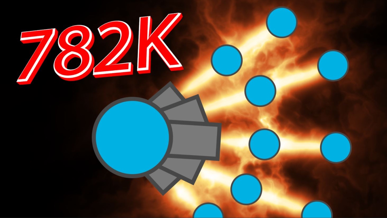 Diep.io - Penta Shot 782K FFA | Agar.io - FFA 18K - YouTube