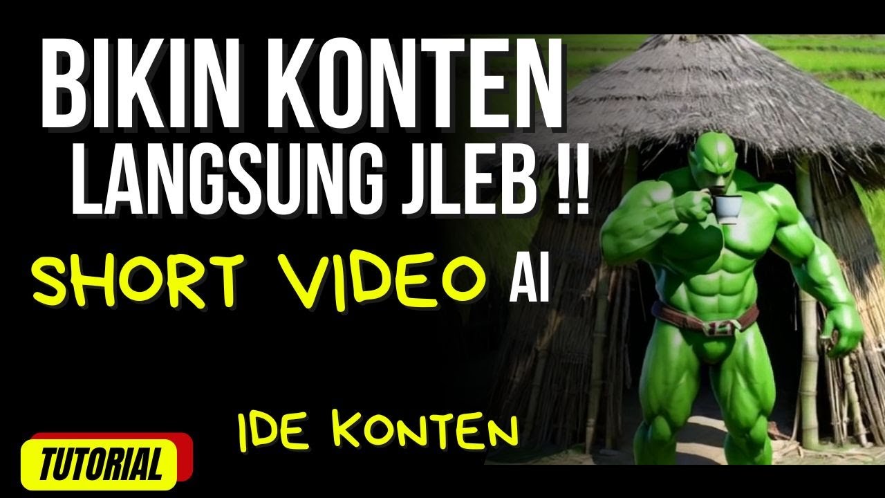IDE KONTEN SIMPEL SHORT VIDEO REEL PRODUKSI AUDIO EDITING #klingai ...
