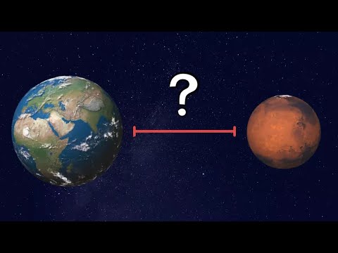 Mars ile Dünya arasındaki mesafe neden sürekli değişiyor?