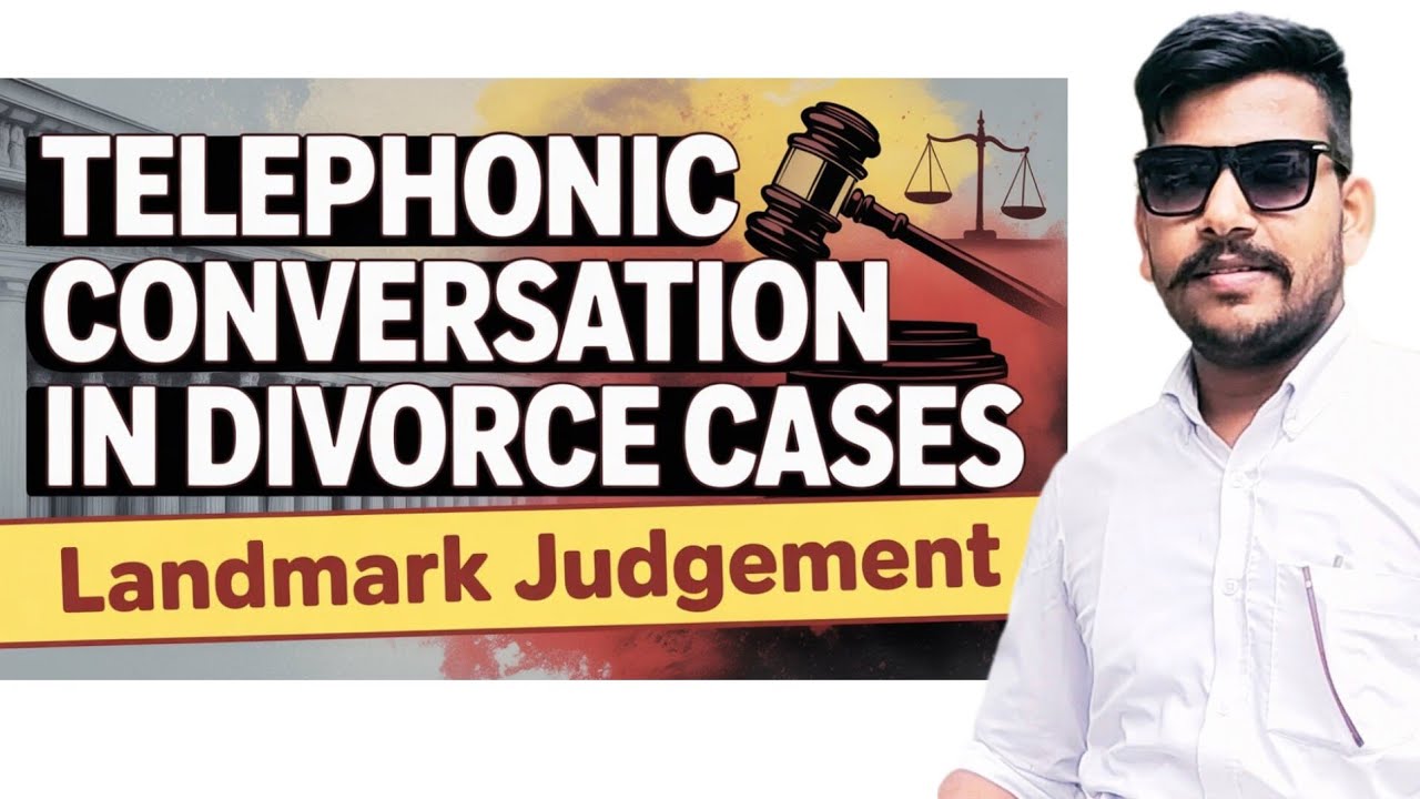 "Telephonic Calls as Evidence for Divorce | Supreme Court Latest Ruling ...