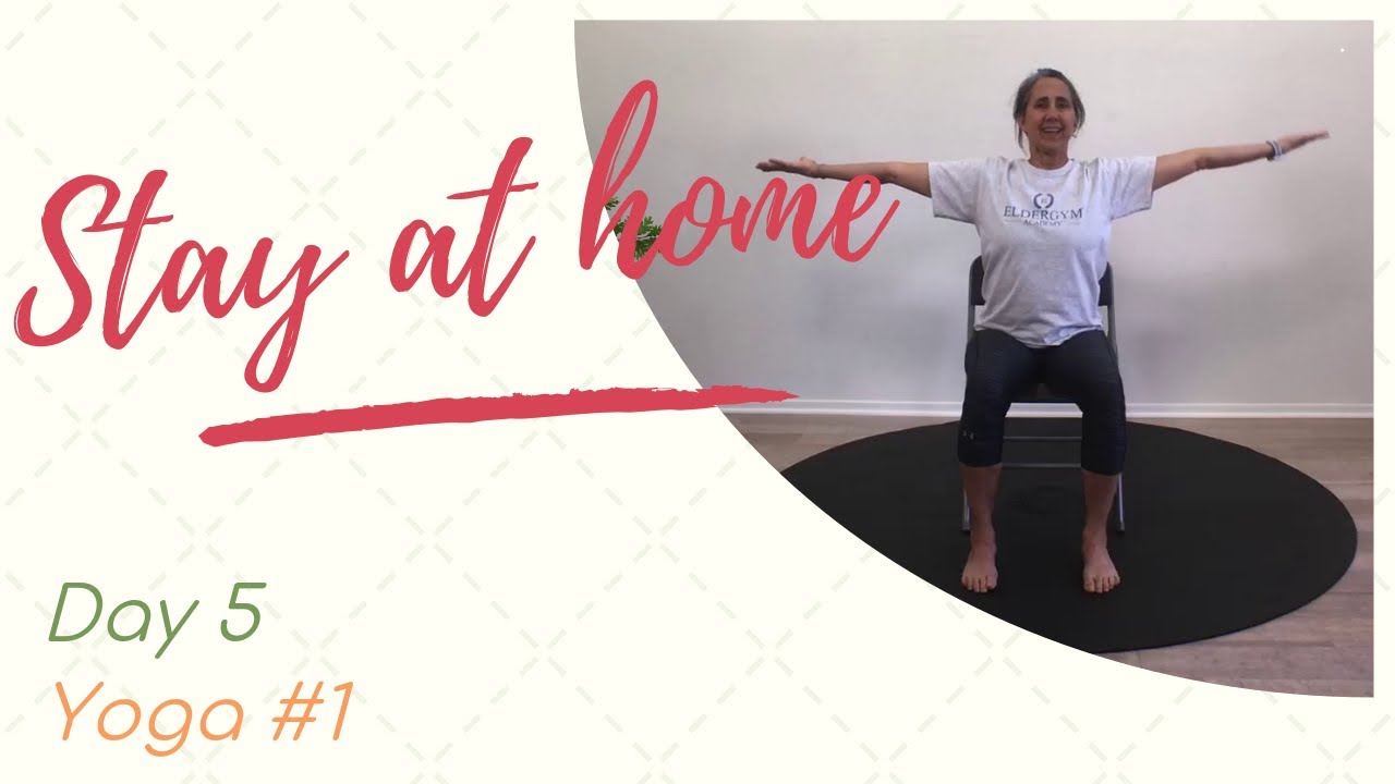 Day 5 Yoga Stretch and Strengthen, exercise for seniors, stretching for ...