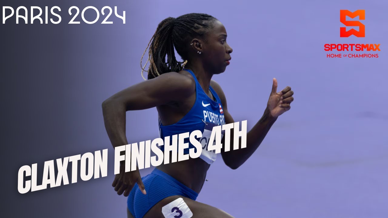 Paris 2024 | Puerto Rico's Grace Claxton 4th in Women's 400m hurdles ...