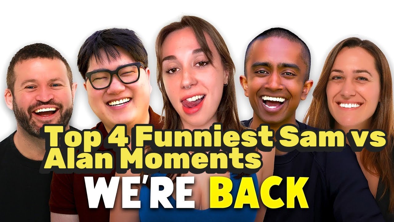 Last one Funniest 🤣 Top 4 Funniest Sam vs Alan Moments 🤣 #dadjokes # ...