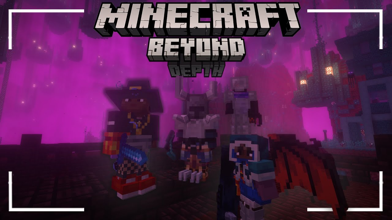 Surviving 24 Hours On Minecraft Beyond Depth!! - YouTube