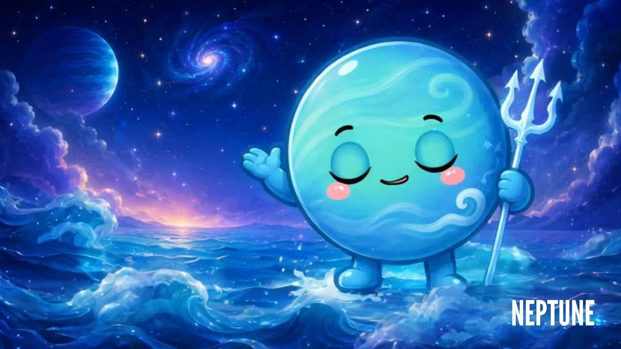 Neptune Cartoon | The Planet of Dreams, Spirit, and Imagination - YouTube
