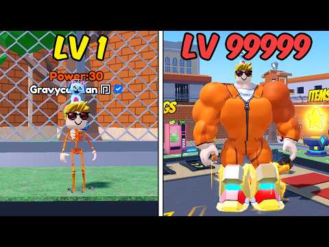 I Unlocked OP GOLDEN SHOES & Became The Strongest In Kick Door To Escape