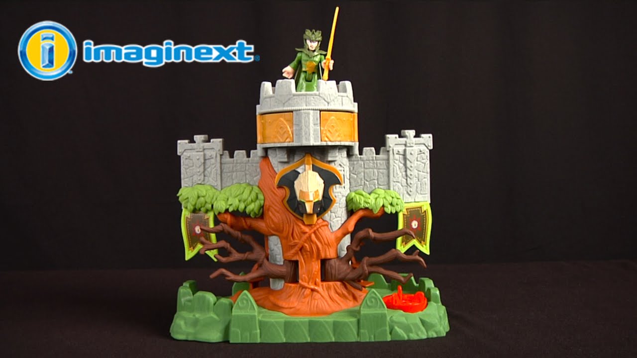 Imaginext Woodland Castle from Fisher-Price - YouTube