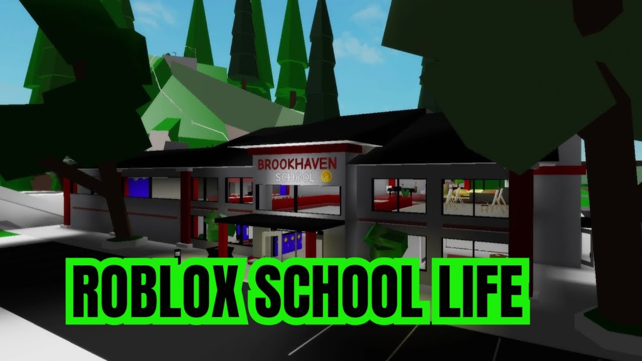 The School Role Play - Roblox - YouTube