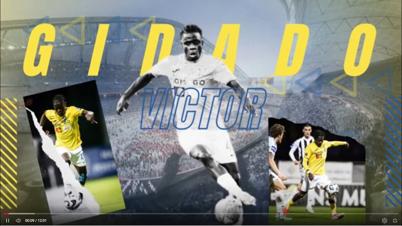 Victor Gidado NK BRAVO Midfielder Highlights 24/25 - YouTube