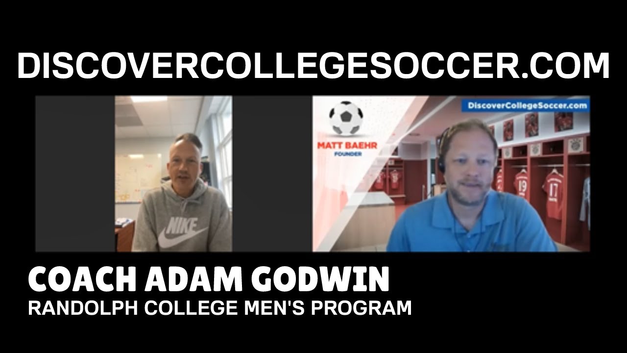 Randolph College Men's Soccer - Coach Adam Godwin - YouTube