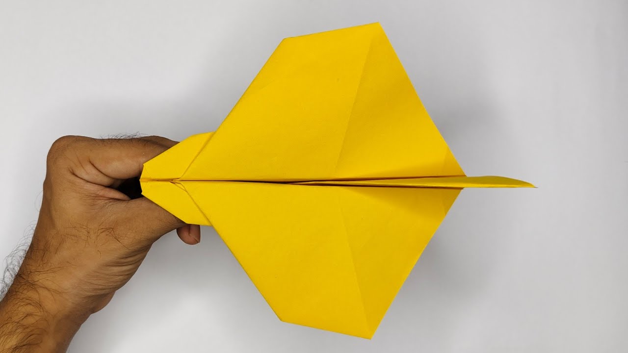 How To Make Paper Plane/easy and simple paper plane #viralvideo # ...