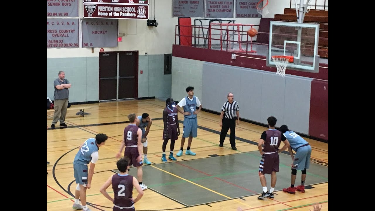 WCSSAA Boys Basketball - Bluevale vs Preston - YouTube