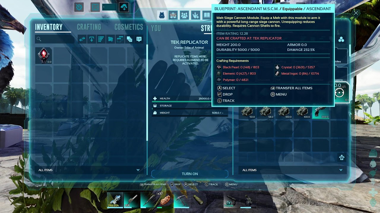 Gathering Metal, Building stuff and more - Ark Survival Ascended - YouTube