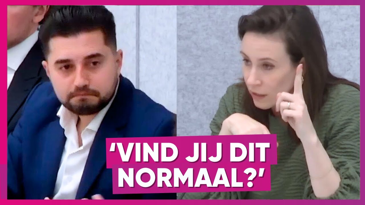 DENK-man wordt afgemaakt na verdediging campusrellen - YouTube