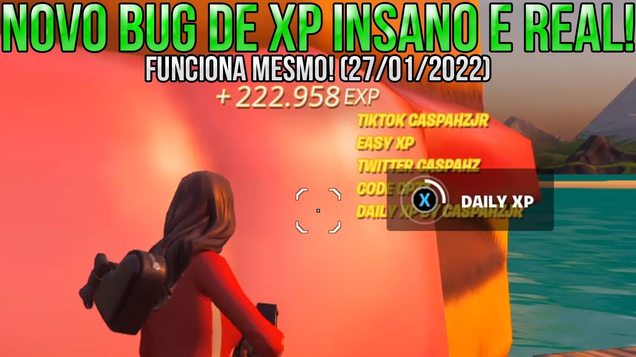 NOVO Bug de XP para 200 MIL em SEGUNDOS no Fortnite - Fortnite XP ...