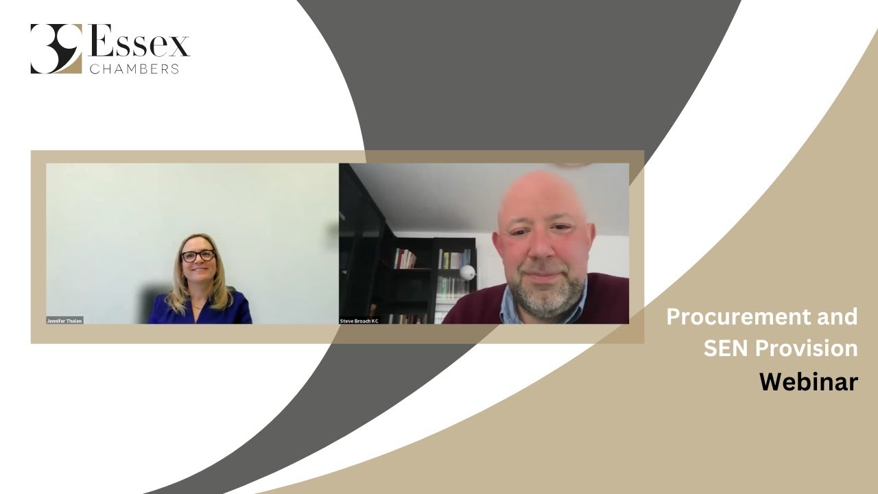 Procurement and SEN Provision | WEBINAR - YouTube
