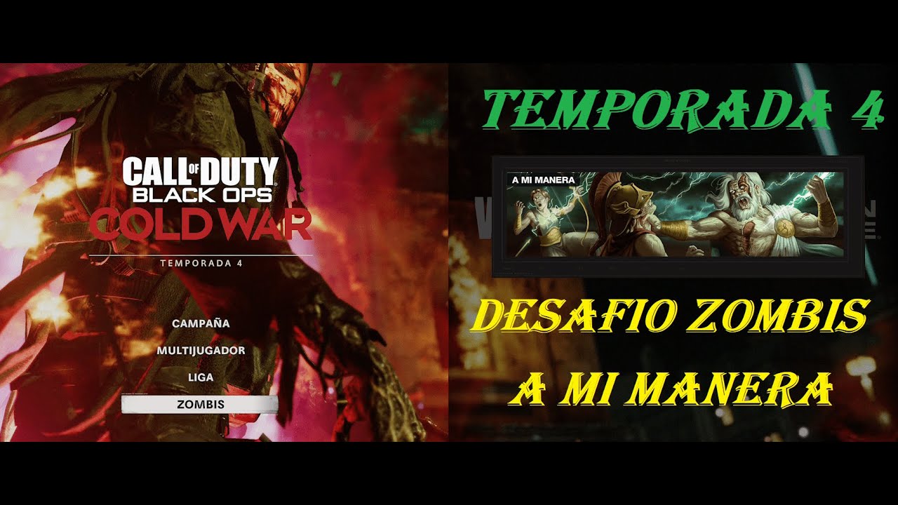 COD CW - DESAFIOS TEMPORADA 4 - A MI MANERA - YouTube