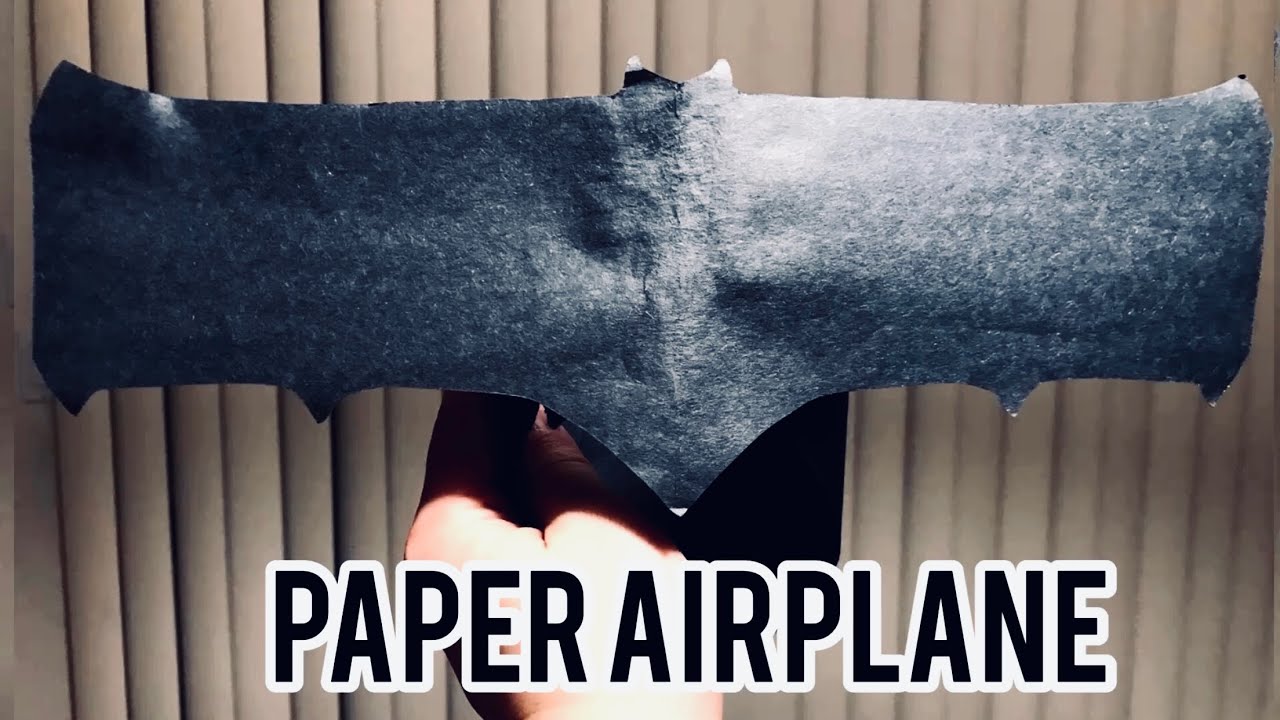 How To Make BIRD SHAPED PAPER AIRPLANE GOES VIRAL IN CHINA Batman how-to-make-bird-shaped-paper-airplane-goes-viral-in-china-batman