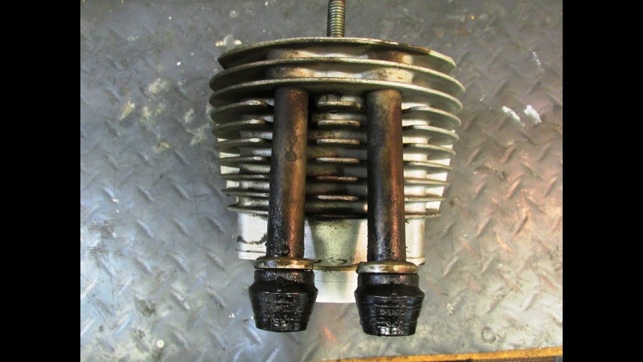 1983 BMW R100RS Remove Push Rod Tubes & Cylinder Studs - YouTube