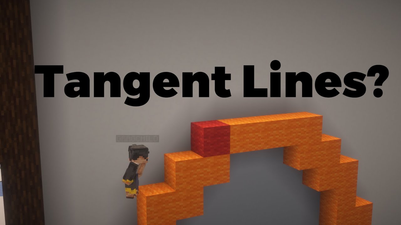 Tangent Line Equations // Calculus through Minecraft - YouTube