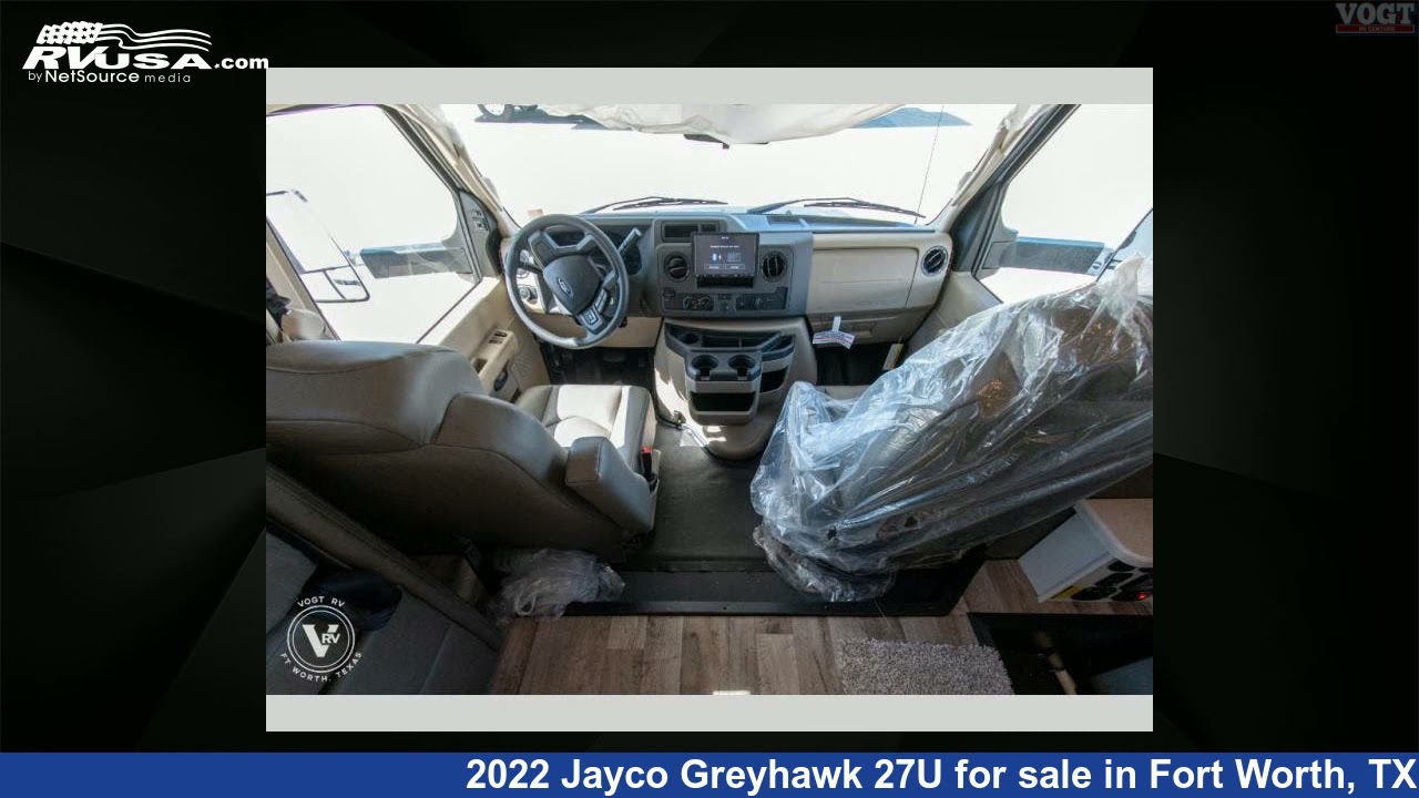 Incredible 2022 Jayco Greyhawk 27U Class C RV For Sale in Fort Worth ...