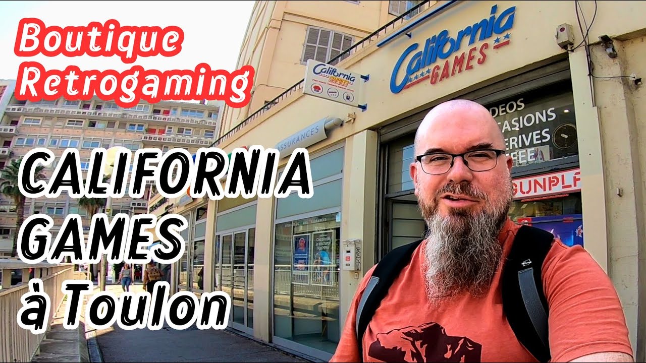 [BOUTIQUE RETROGAMING] Visite de CALIFORNIA GAMES 🏖️ à TOULON : JEUX ...