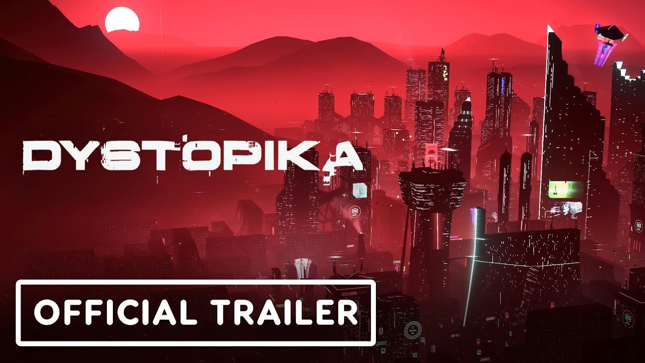 Dystopika - Cyberpunk City-Builder Gameplay Overview Trailer - YouTube