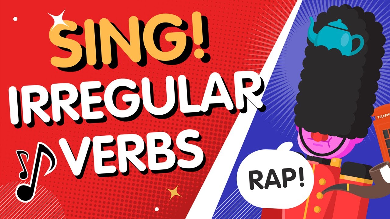 🇬🇧 VERBOS IRREGULARES en inglés | rap | canción | ritmo 🎵 *** INCLUYE ...